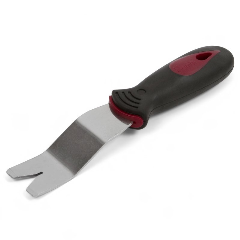 Car Trim Removal Tool with "V" Notch Double Step Blade (Stainless Steel ...
