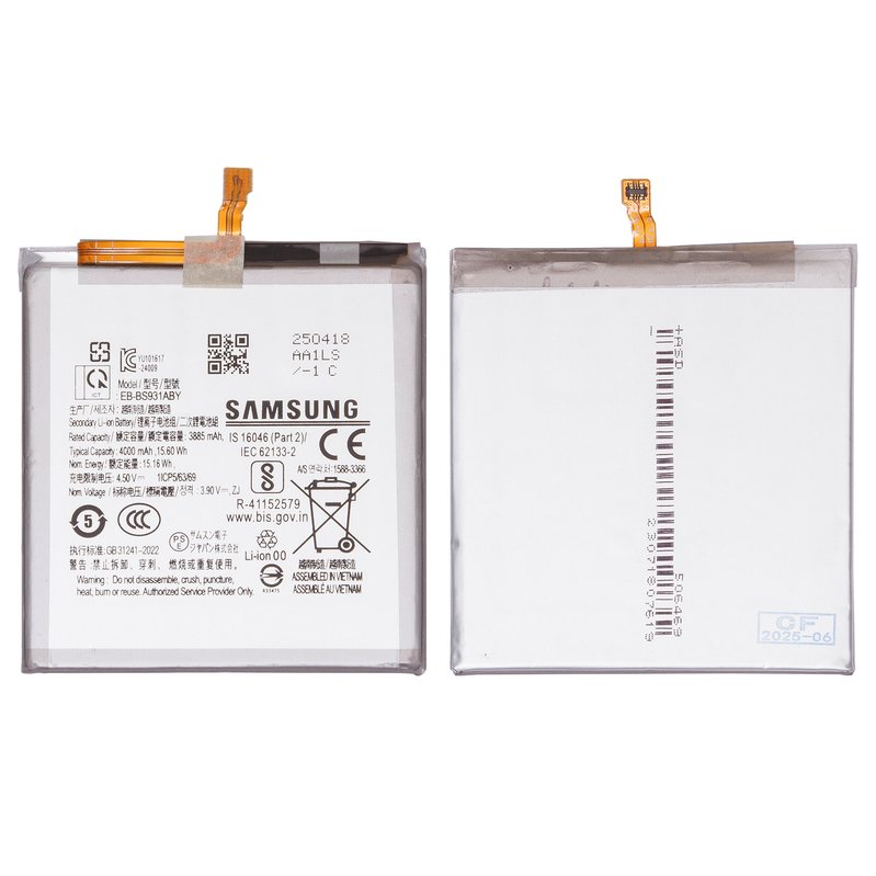 Battery EB-BS931ABY compatible with Samsung S931 Galaxy S25, (Li-ion, 3 ...